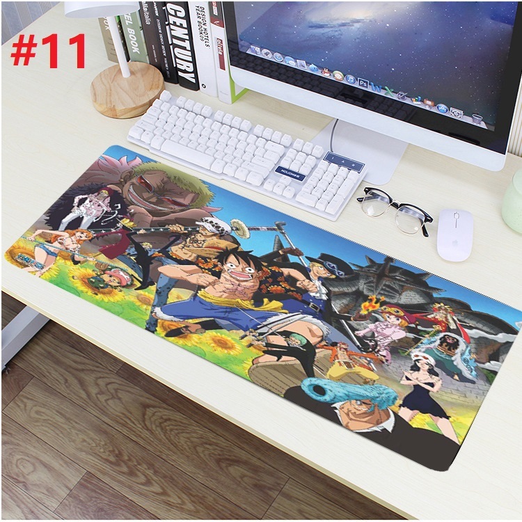 One Piece 5 Sun God NIKA LUFFY JOY BOY 70cm x 30cm Extended Mouse Mat ...