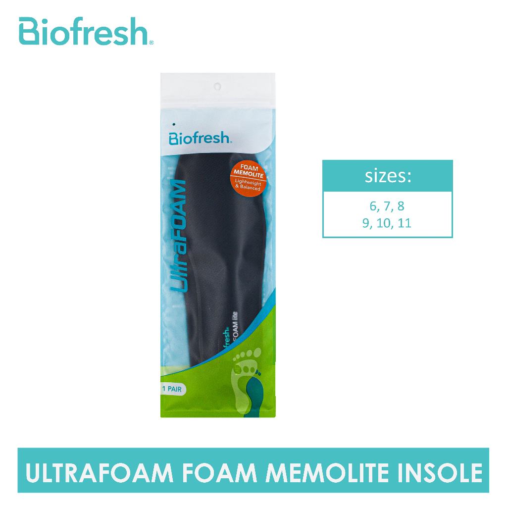 Biofresh UltraFOAM Foam Memolite Insoles 1 pair FMUFMEMO/FLUFMEMO ...