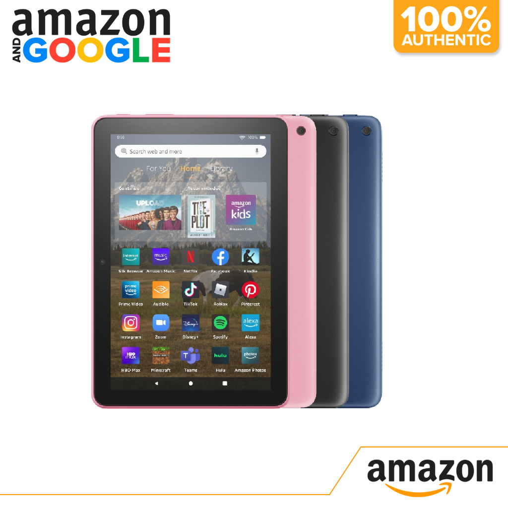Amazon Fire HD 8 Tablet (12th Gen) - 8" HD Display, Wi-Fi, 32 GB ...