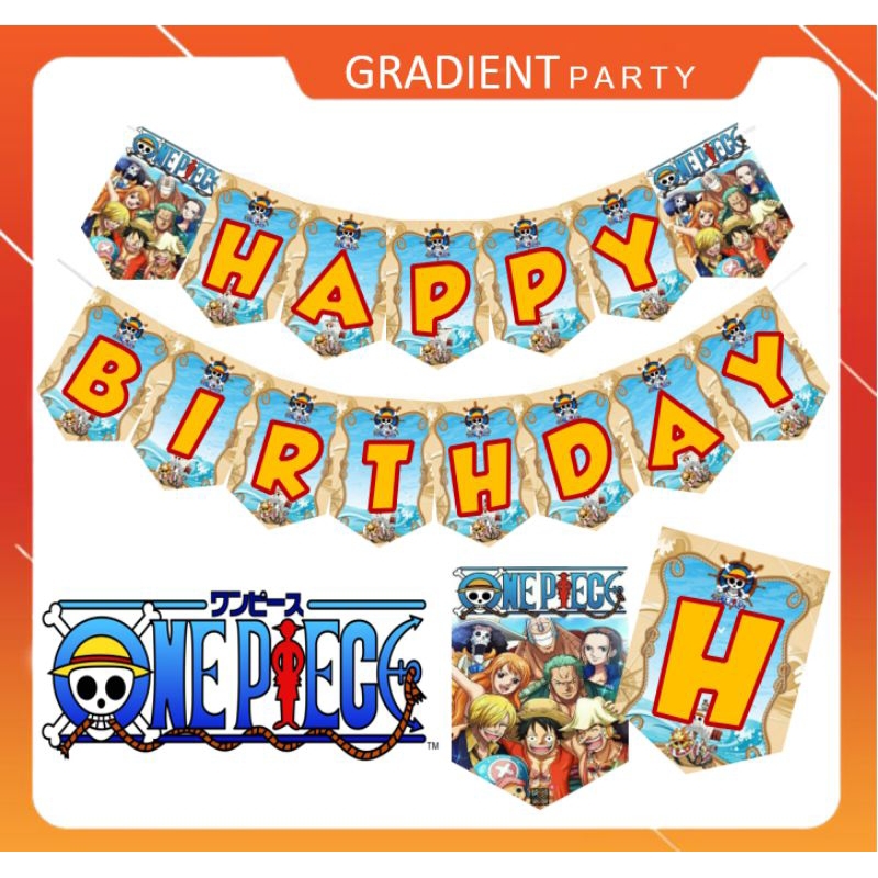 One Piece Customize Birthday Banner | Shopee Philippines