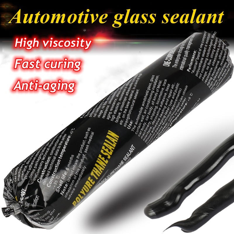 Automotive glass glue black polyurethane sealant glue windshield car ...