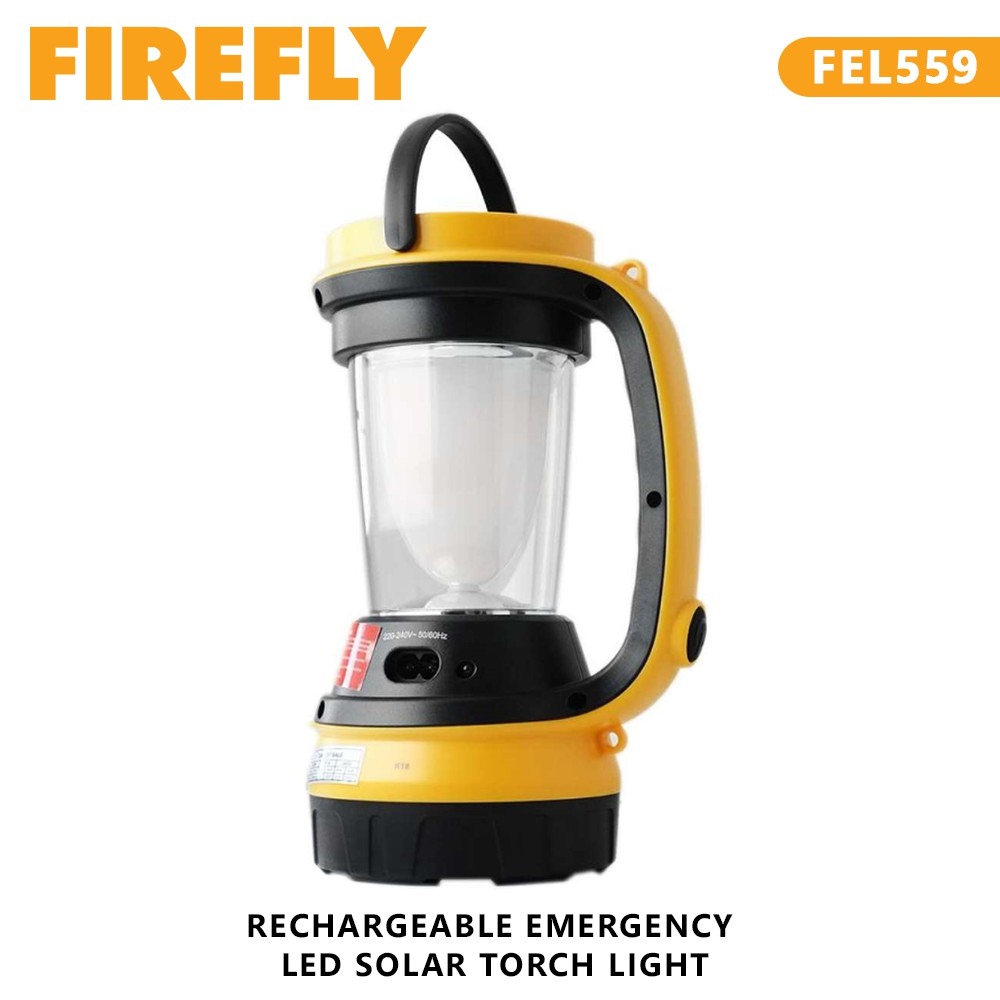 Firefly Rechargeable Emergency LED Solar Torch Light FEL559 | Shopee ...