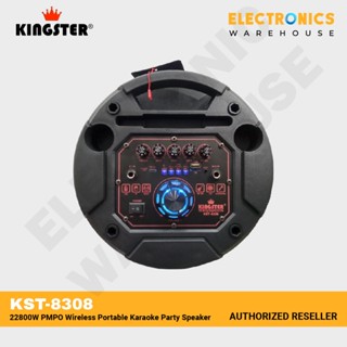 Kingster KST-8308 22800W PMPO New Version Wireless Portable Karaoke ...