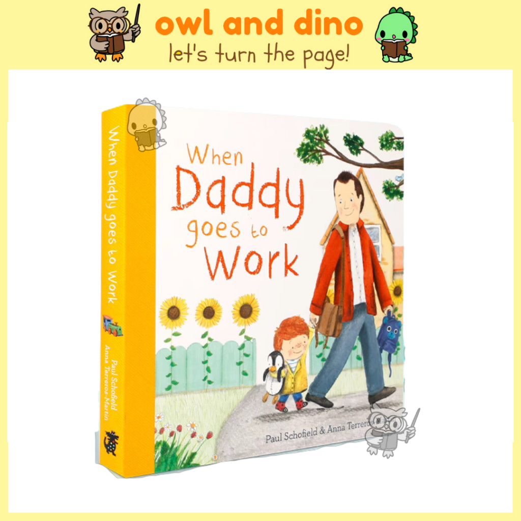 When Daddy Goes to Work (Board book) | Shopee Philippines