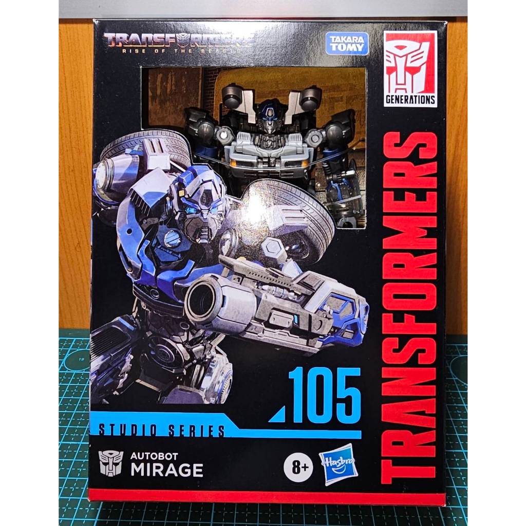 Transformers TF SS 105 Mirage Studio Series Rise of the Beasts ROTB Deluxe Class | Shopee ...