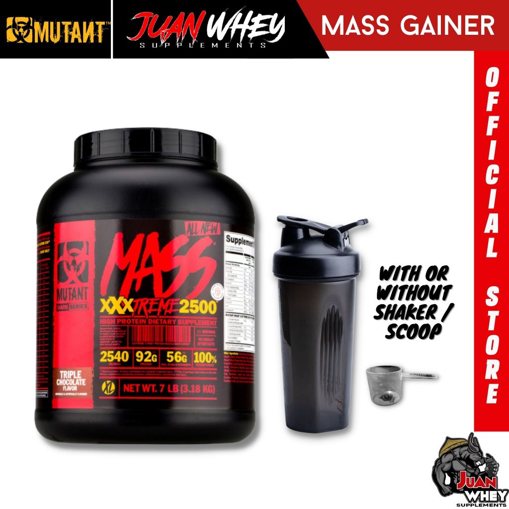 Mutant Mass XXXTreme 2500 - 1LB / 2LBS Mass Gainer | Shopee Philippines