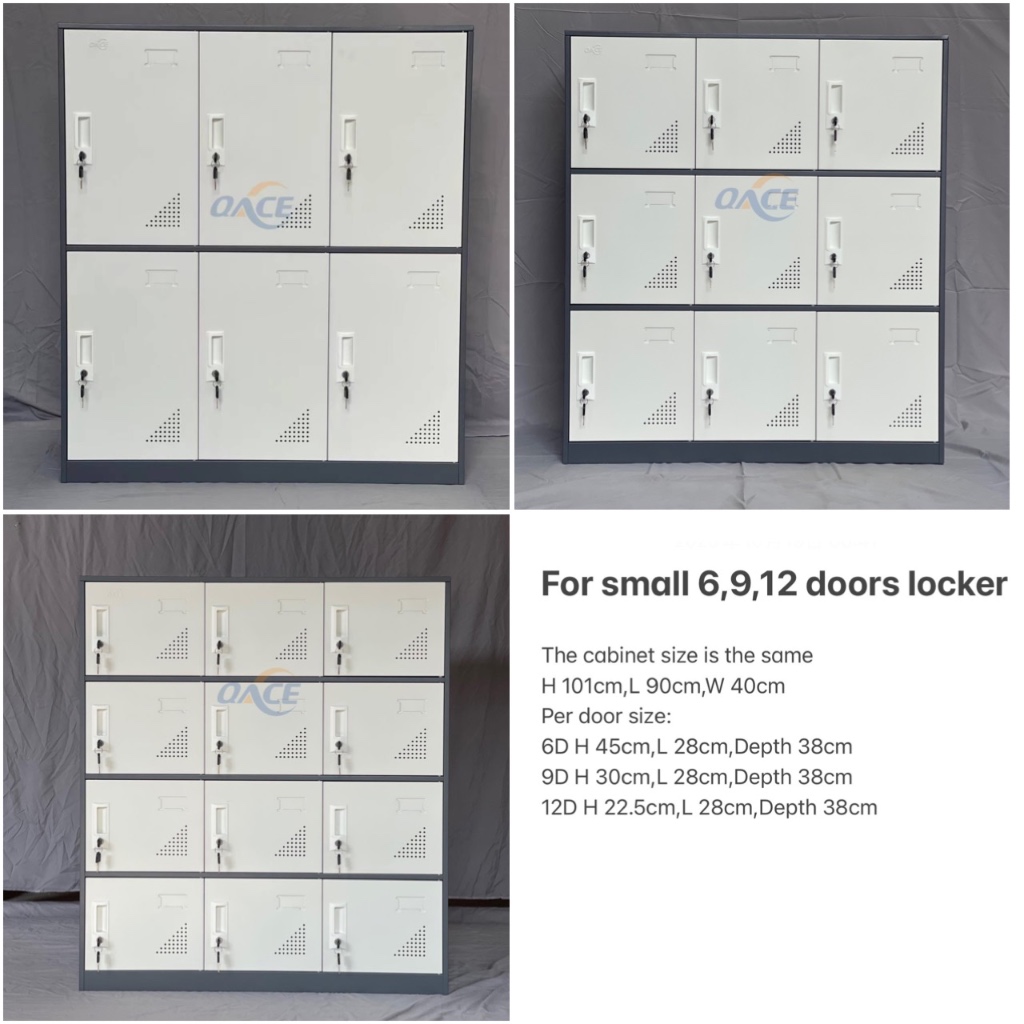 QACE small 6,9,12 doors locker (NOT ASSEMBLED 101*90*40cm) | Shopee ...