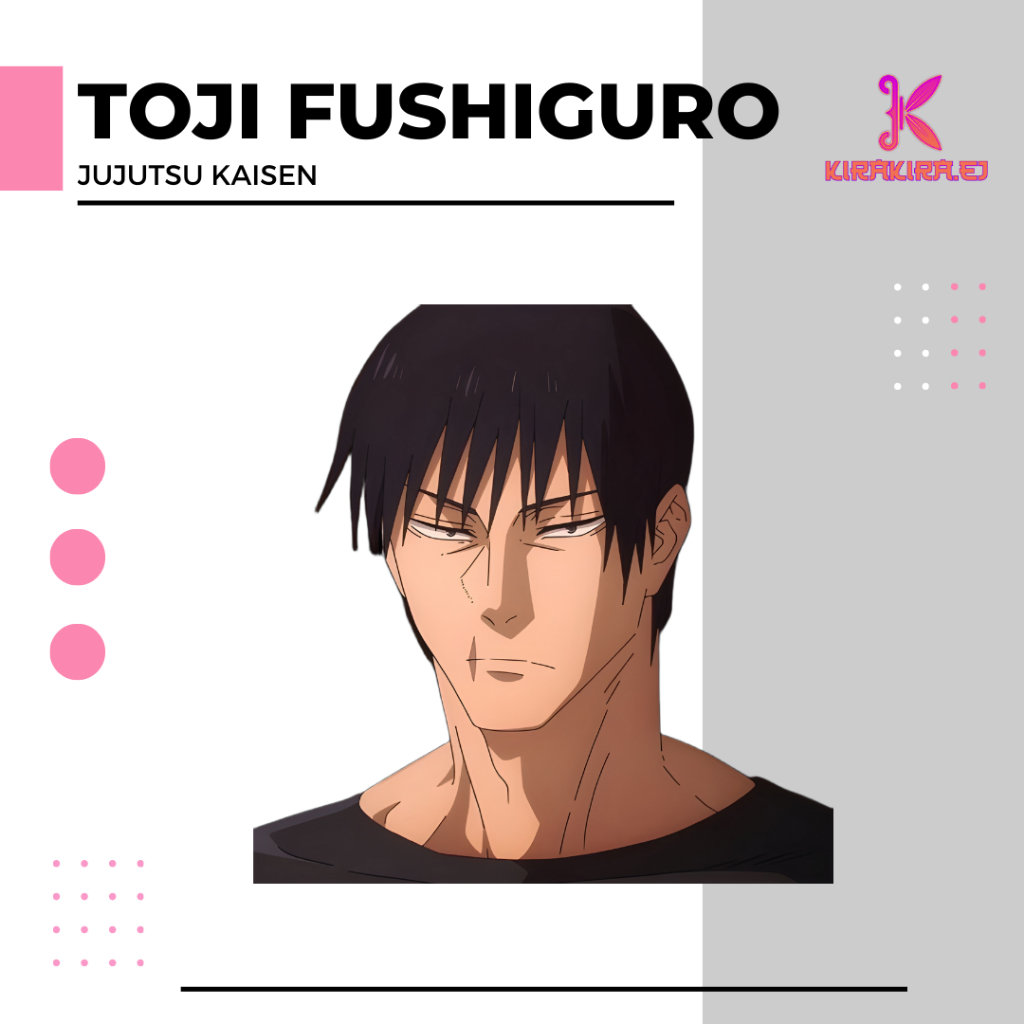 STICKER Toji Fushiguro Jujutsu Kaisen Waterproof Vinyl Anime Sticker ...