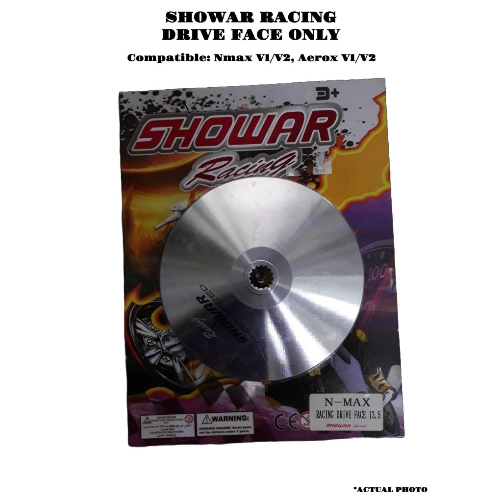Showar Racing 13.5 Sheave Primary Fixed (Drive Face) Compatible: Nmax V1/V2, Aerox V1/V2 ...