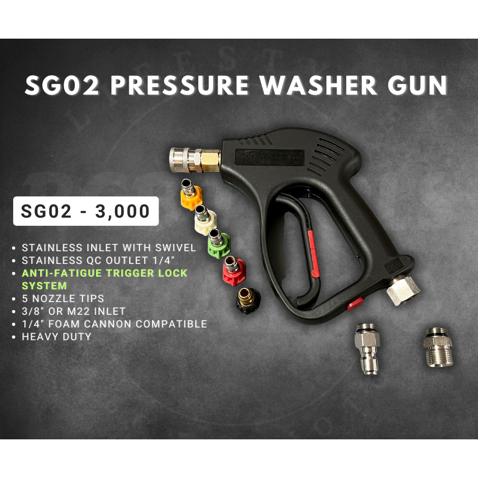 SG02 Pressure Washer Gun with Trigger Lock | Shopee Philippines