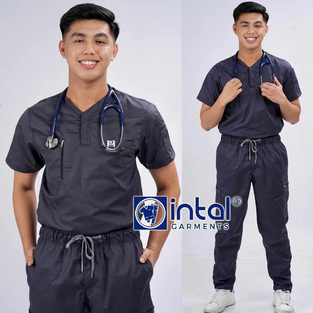 INTAL SCRUBSUIT 044 Elite MAGILIW Zip-Up Korean Inspired Cargo Tapered ...