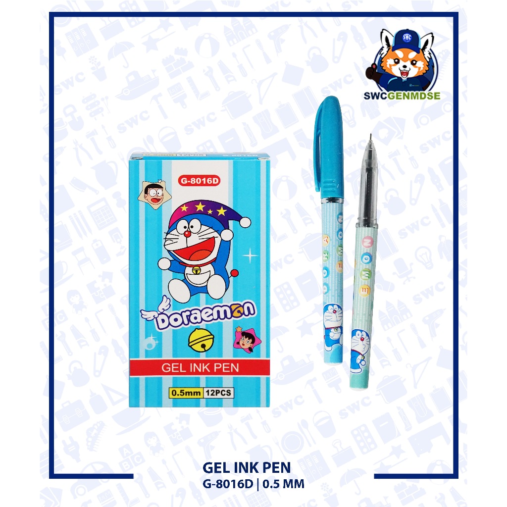 Gel Ink Pen 0.5mm Tip | Doraemon Gel Pen | Shopee Philippines