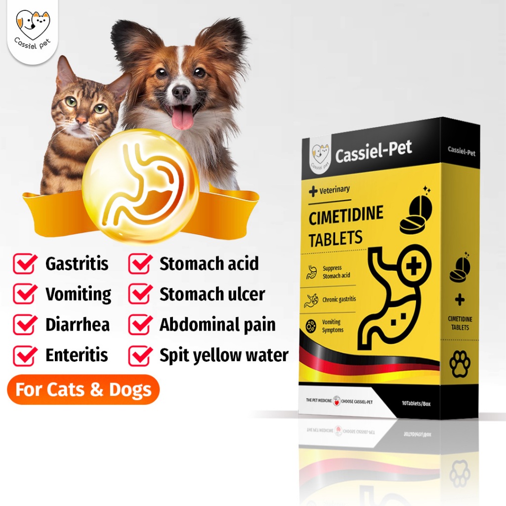 CASSIEL PET Gastrointestinal Tablets For Vomiting,Refusal To Eat ...