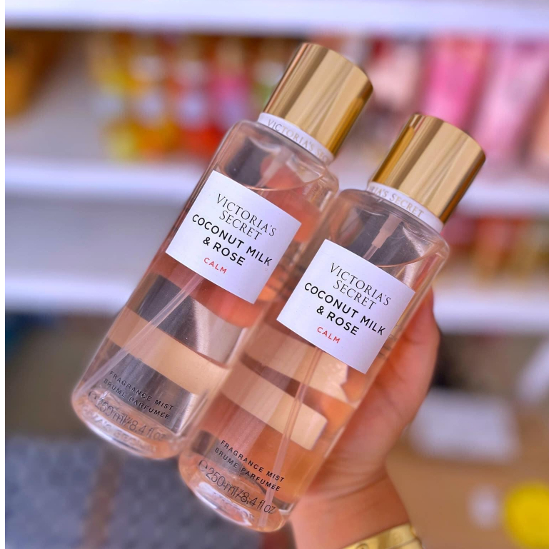 Coconut Milk & Rose Victoria's secret Fragrance mist 250ml | Shopee ...