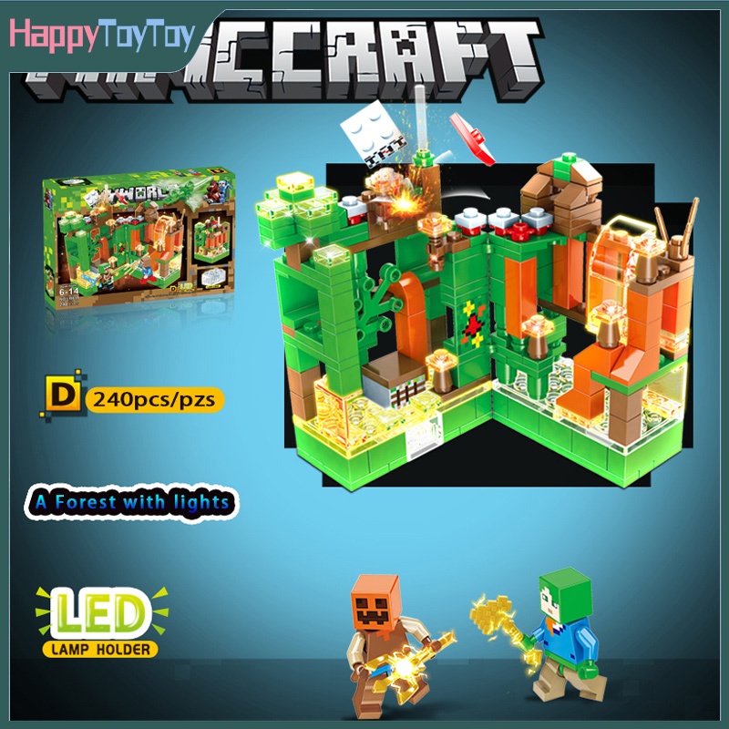 Minecraft my Word Building Blocks Cave Mine Underground City Toys for ...