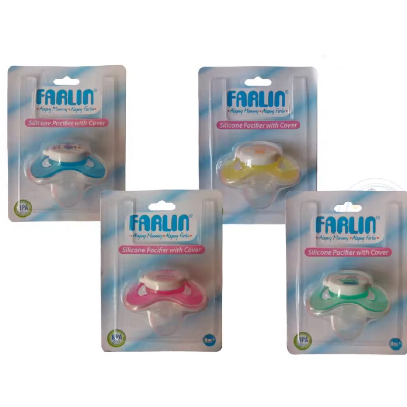 Farlin Silicone Pacifier with Cover | Shopee Philippines