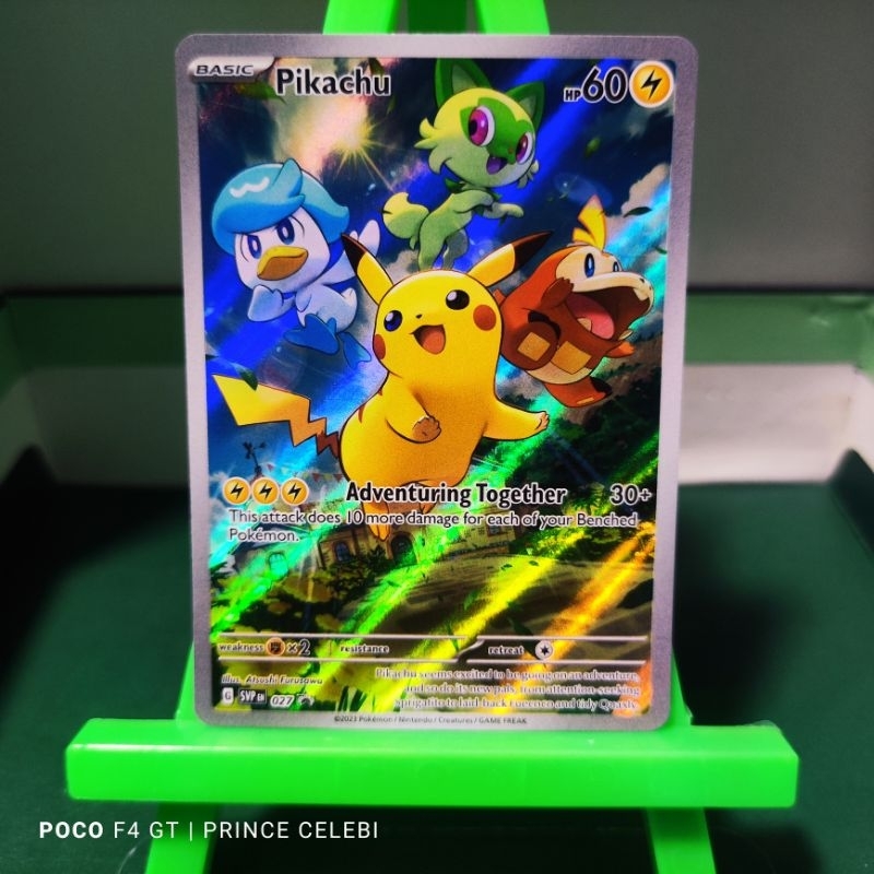 Pokemon TCG - Pikachu IR | Shopee Philippines