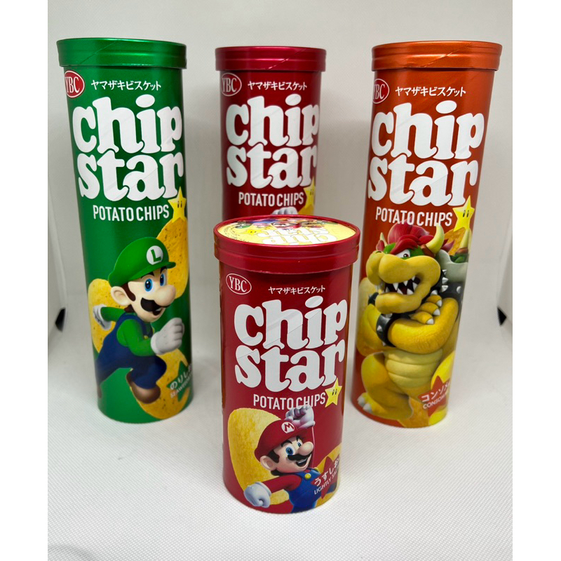 YBC Japan- Potato Chipstar Limited Edition Super Mario, 105 grams ...