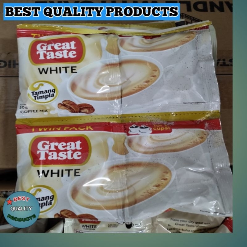 Great taste white twin pack 10pcs | Shopee Philippines
