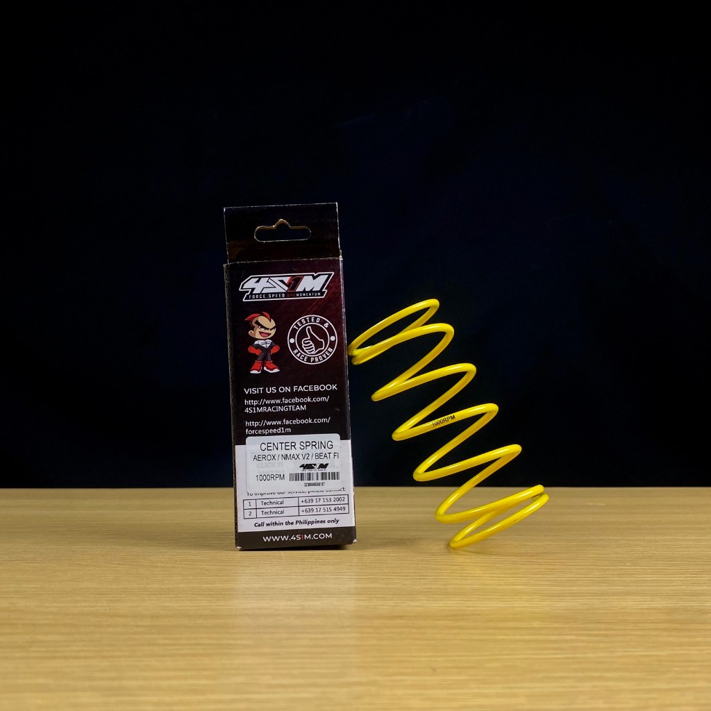 4S1M Center Spring For AEROX,NMAX VERSION2,BEAT FI (1000,1200,1500 ...