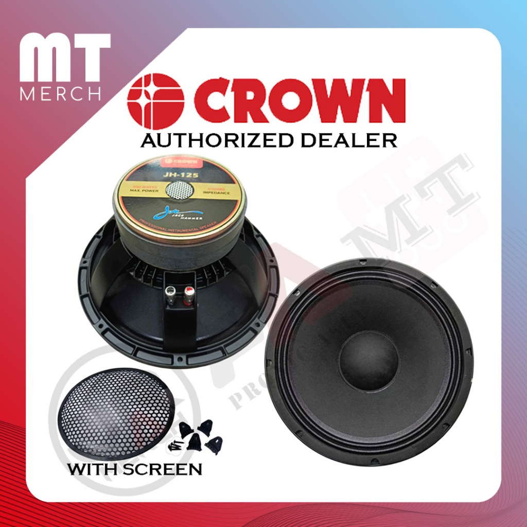 Crown Jack Hammer Series 12" Jack Hammer (JH-125) 500w. Instrumental ...