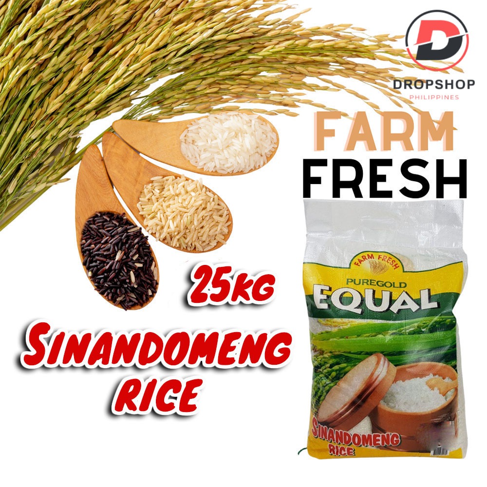 DP EQUAL Sinandomeng Rice 25kg | Shopee Philippines