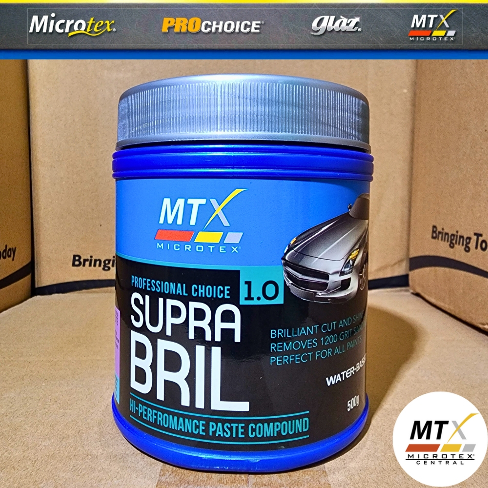 Microtex MTX SupraBril 500g Rubbing Compound | scratch remover | Paste ...
