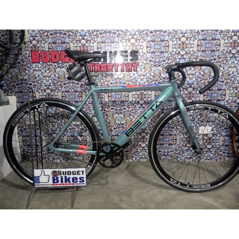 BETTA ALIEN FIXIE , Alloy frame, Front rim break, dual sprocketr ...