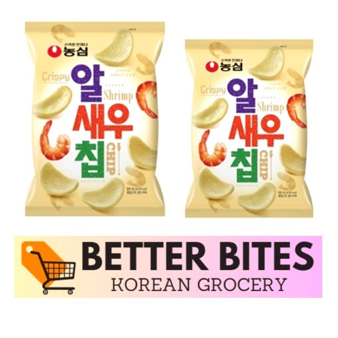 NONG SHIM AL SAEU CHIP SHRIMP CHIPS 68G AND 130G KOREAN SNACKS | Shopee ...