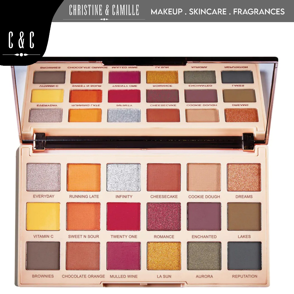 Makeup Revolution Soph X Extra Spice | 18 Pan Pressed Eyeshadow Palette ...