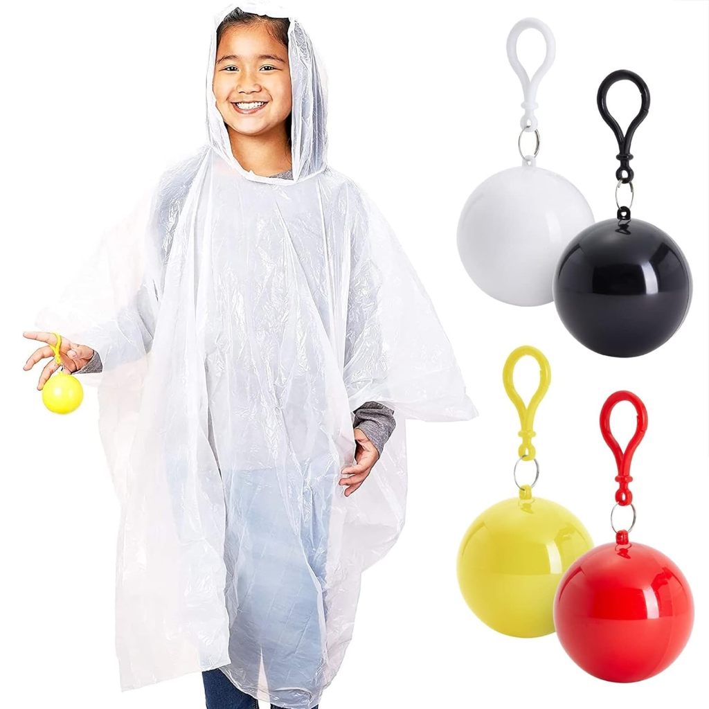 ZH022 Portable Disposable Raincoat Ball Bag Chain Raincoat Ball ...
