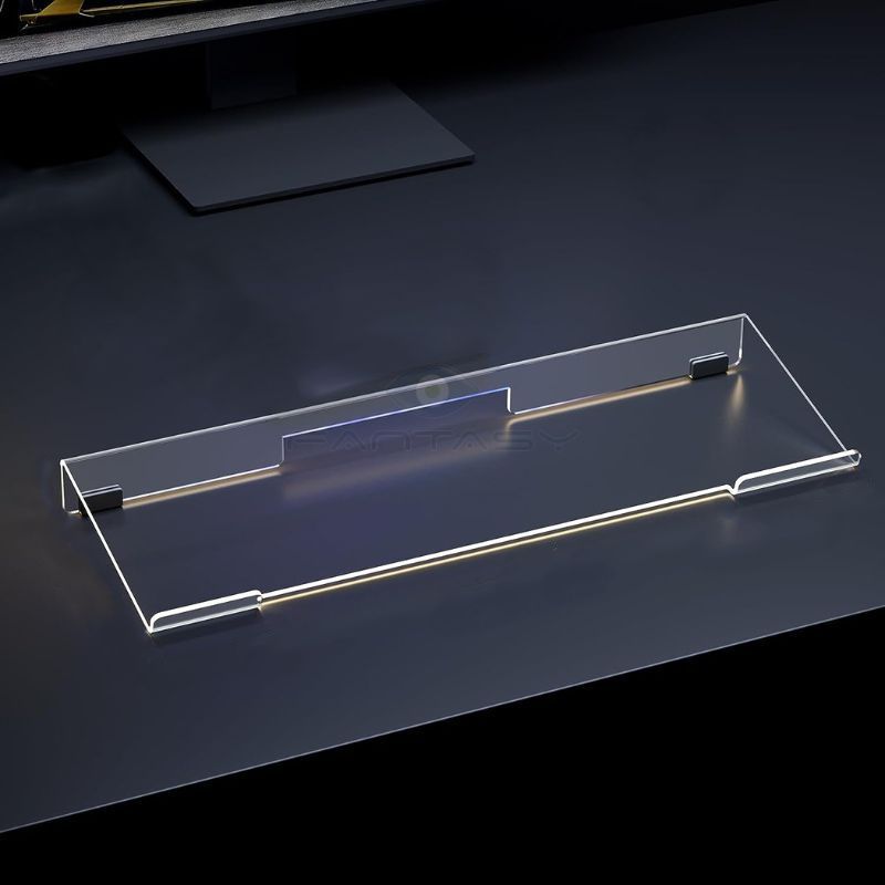 FANTASY UP BG-8J Computer Keyboard Stand Acrylic Keyboard Riser for ...