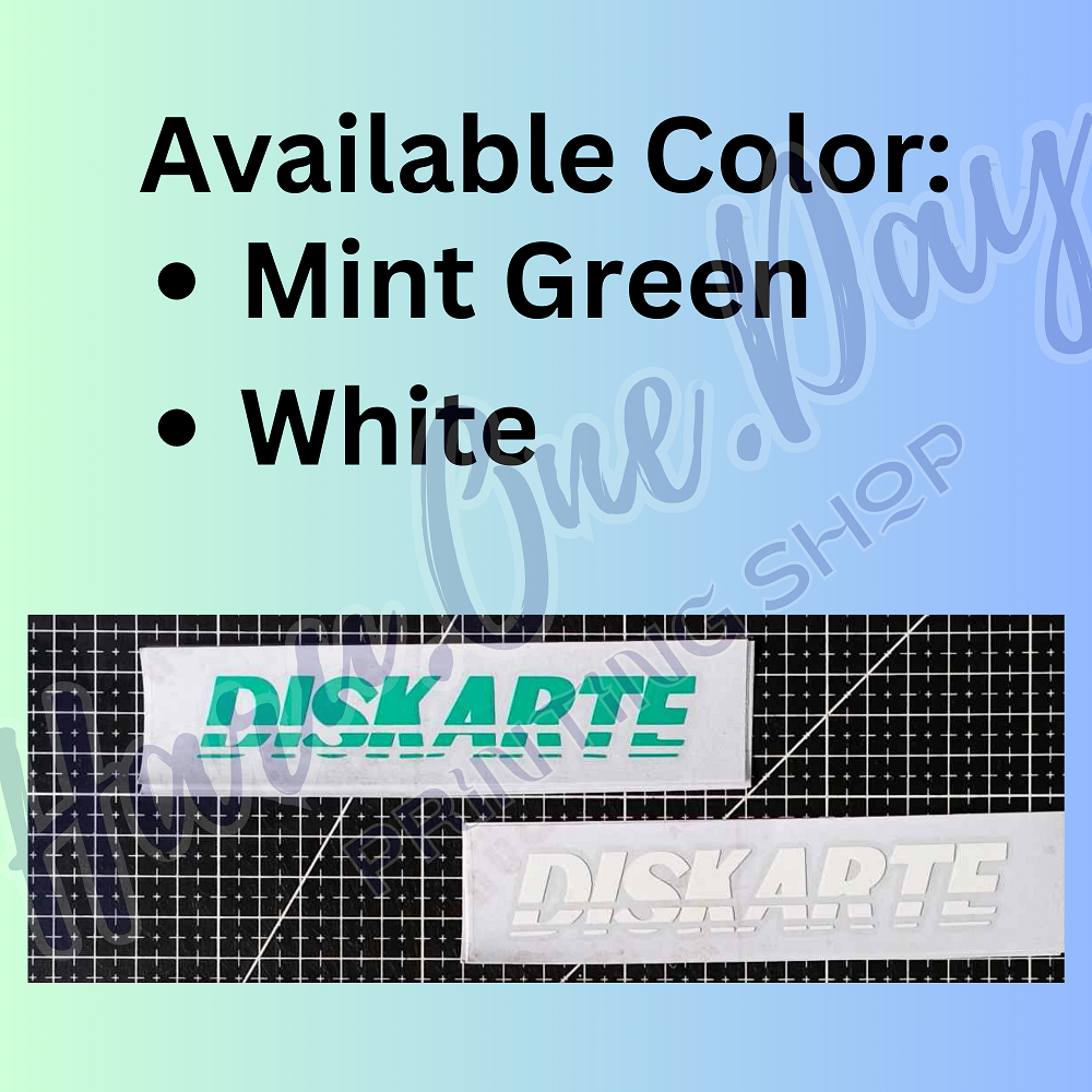 DISKARTE Decal Stickers - Waterproof | Shopee Philippines