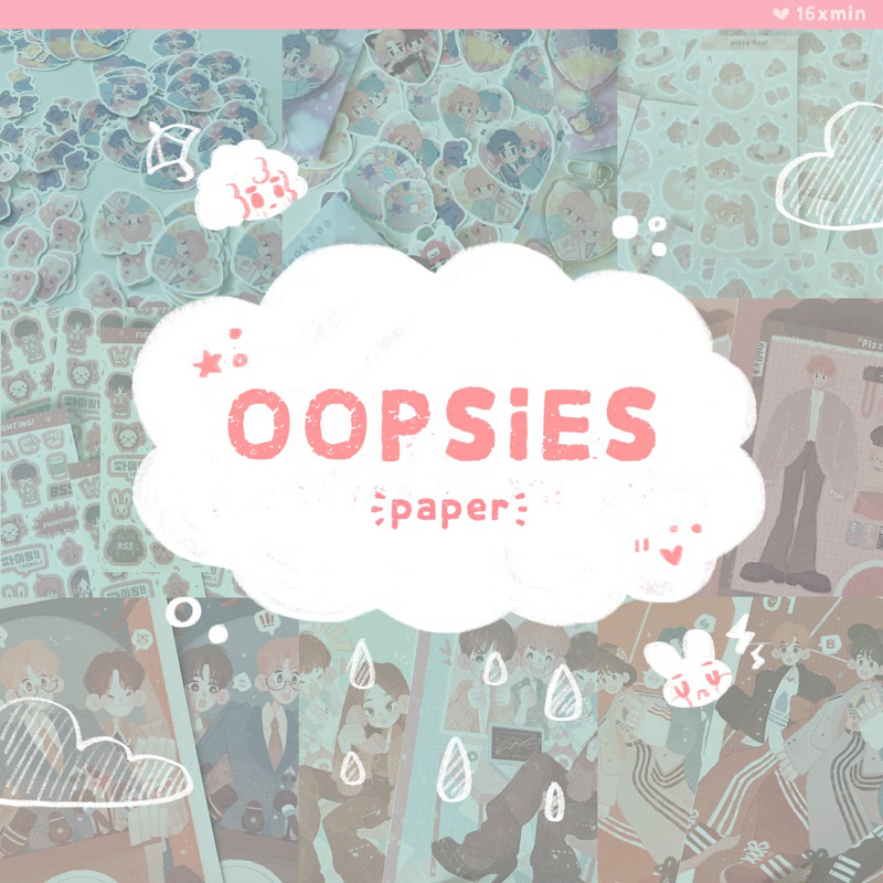 [16xmin] Oopsies Pack - Paper | Shopee Philippines