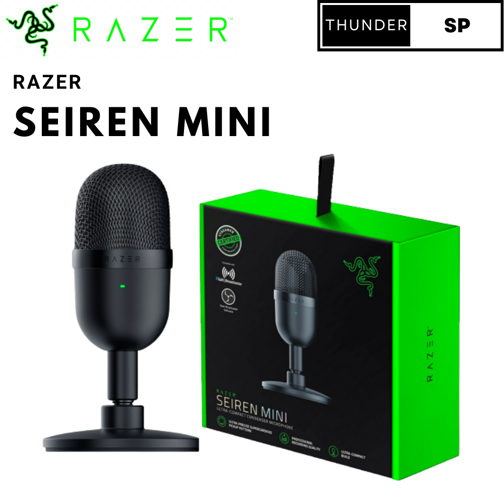 Razer Seiren Mini Razer Mic Razer Microphone Razer Ultra-compact ...