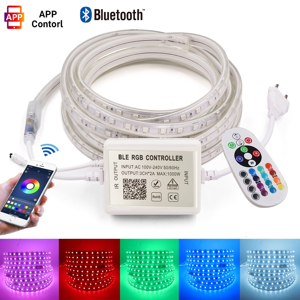 Ceiling Covelight 10/15/20M RGB led Strip Light Living Room Decor ...