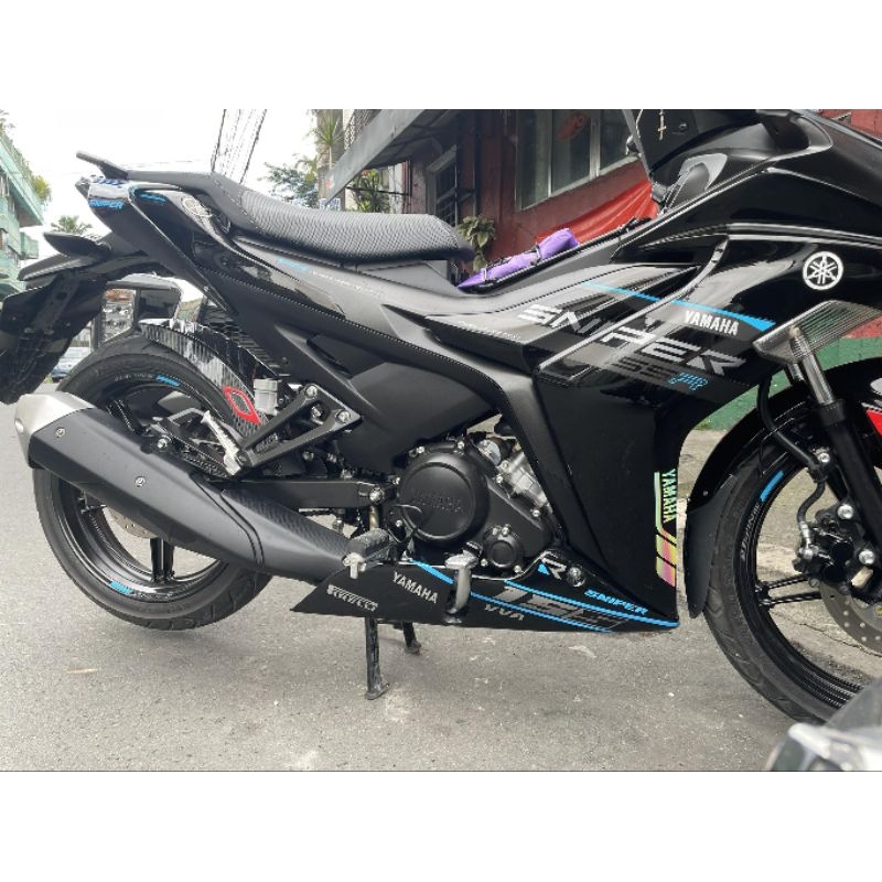 BELLY PAN V8 SNIPER 155 STOCK FOOTREST & SHIFTER DESIGN | Shopee ...