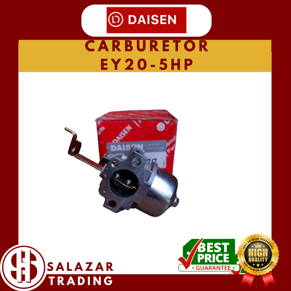 DAISEN CARBURETOR FOR ROBIN EY20 - 5HP GASOLINE ENGINE | Shopee Philippines