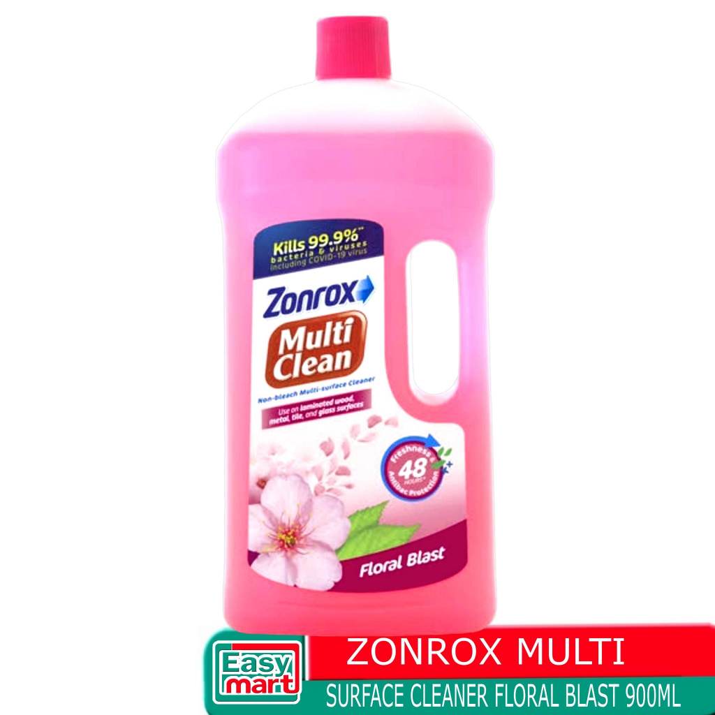 Easy.Mart Zonrox Multi Surface Cleaner Floral Blast 900ml | Shopee ...