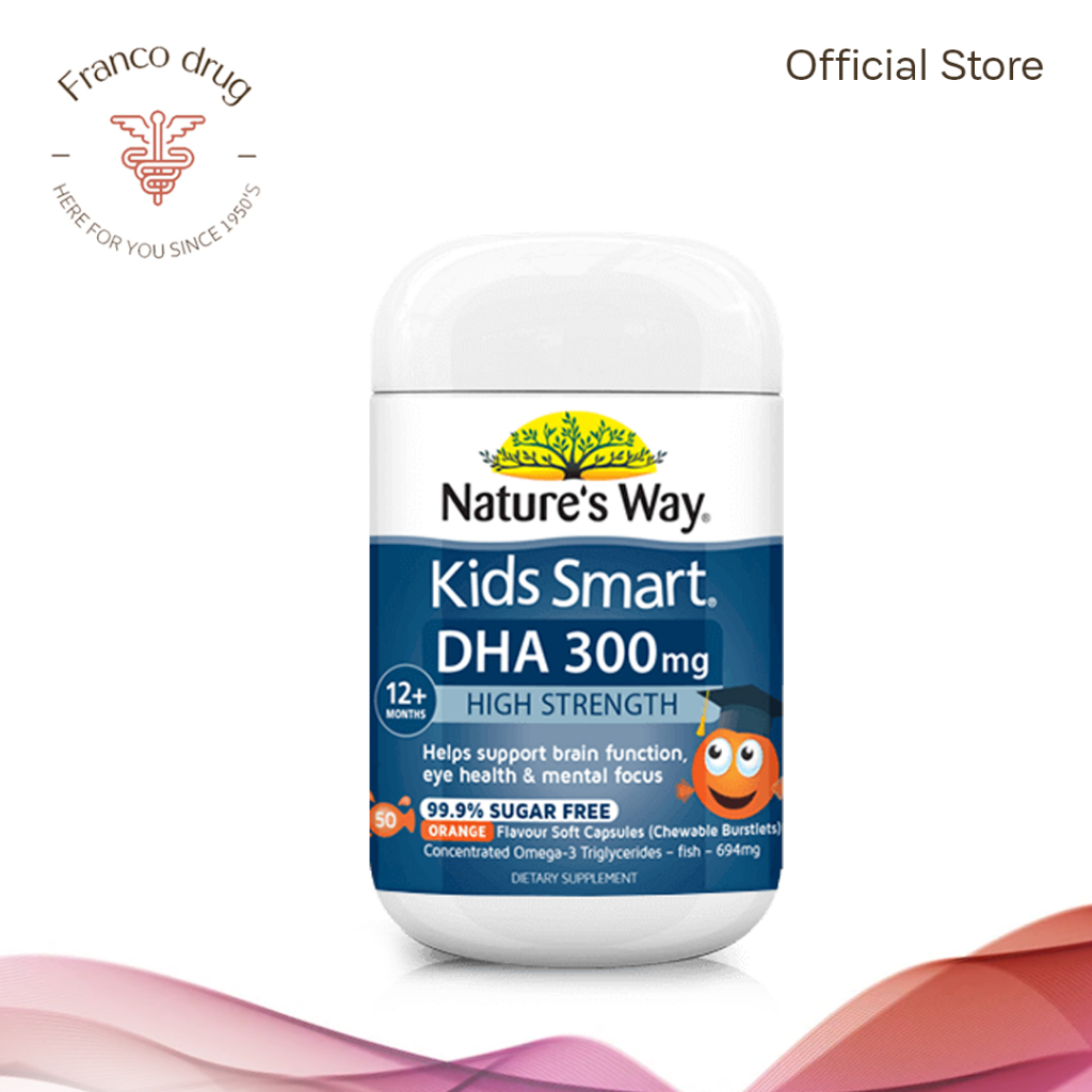 Nature's way Kids Smart DHA 300Mg Strength - 50's | Shopee Philippines