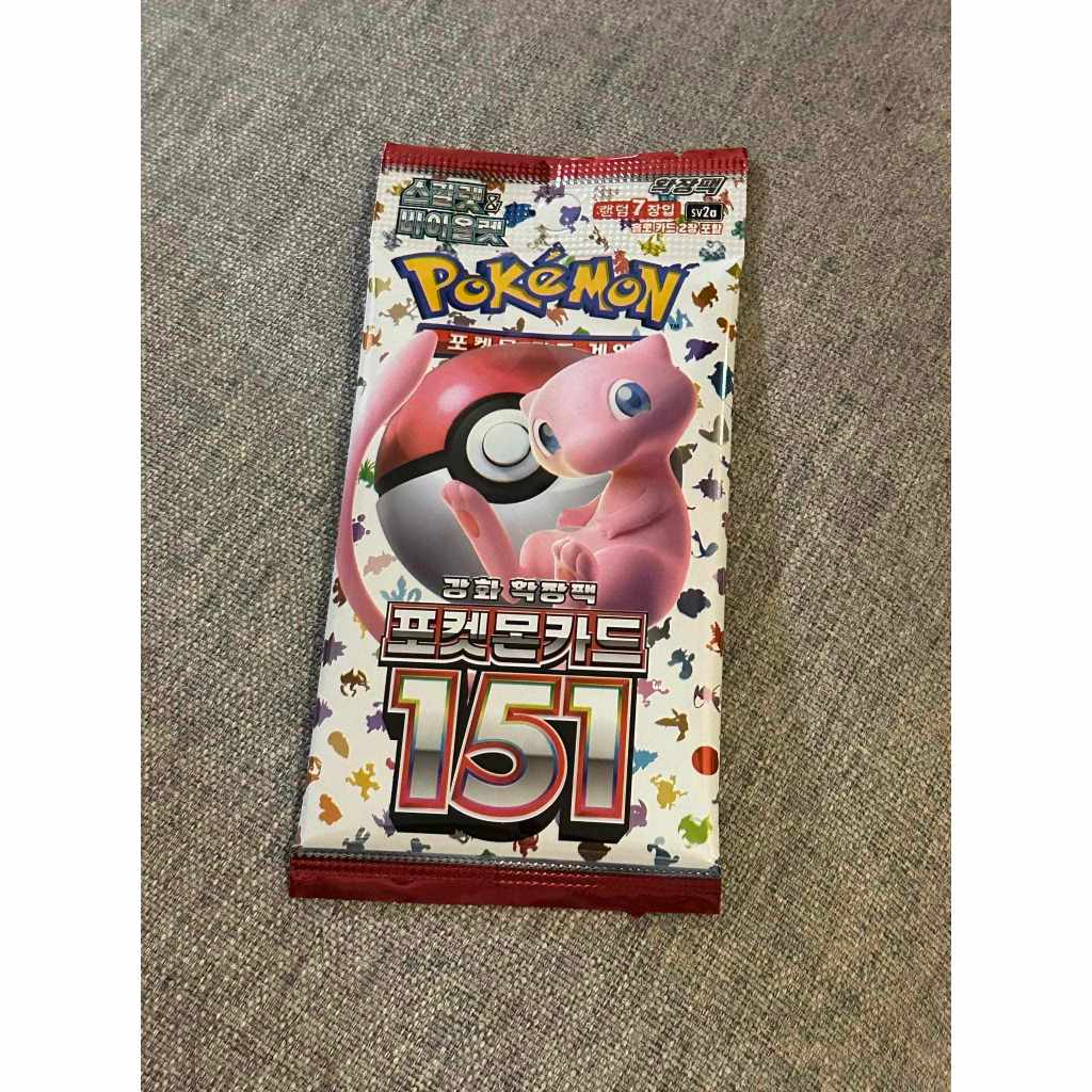 [ONHAND] [KOREAN] Pokemon Card Scarlet & Violet "Pokemon Card 151 ...