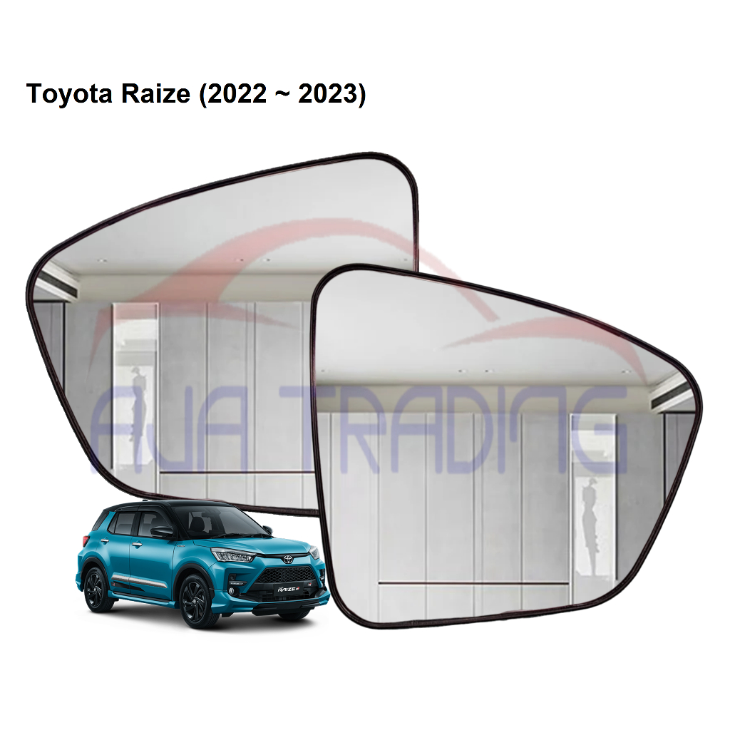 Side Mirror Lens for Toyota Raize (2022 ~ 2023) | Shopee Philippines