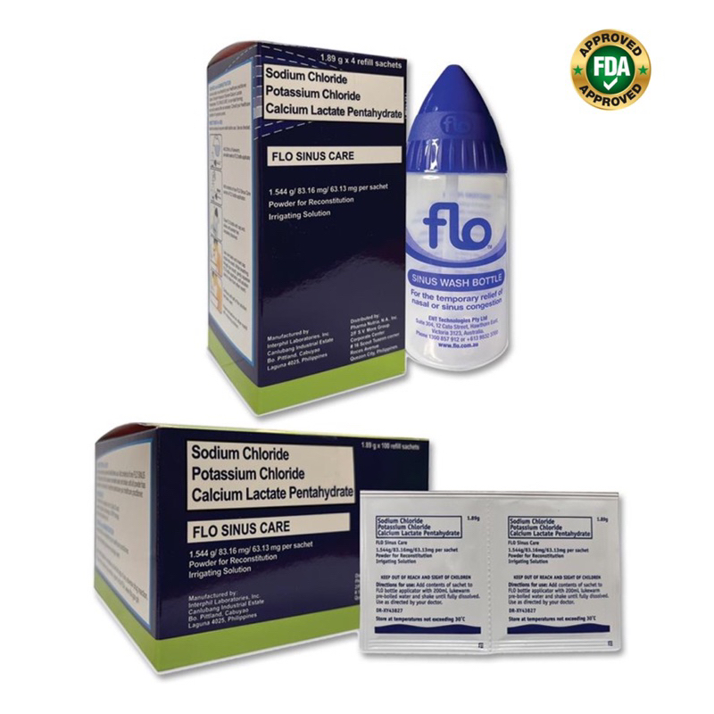 Flo Sinus Kit and Sachet | Shopee Philippines