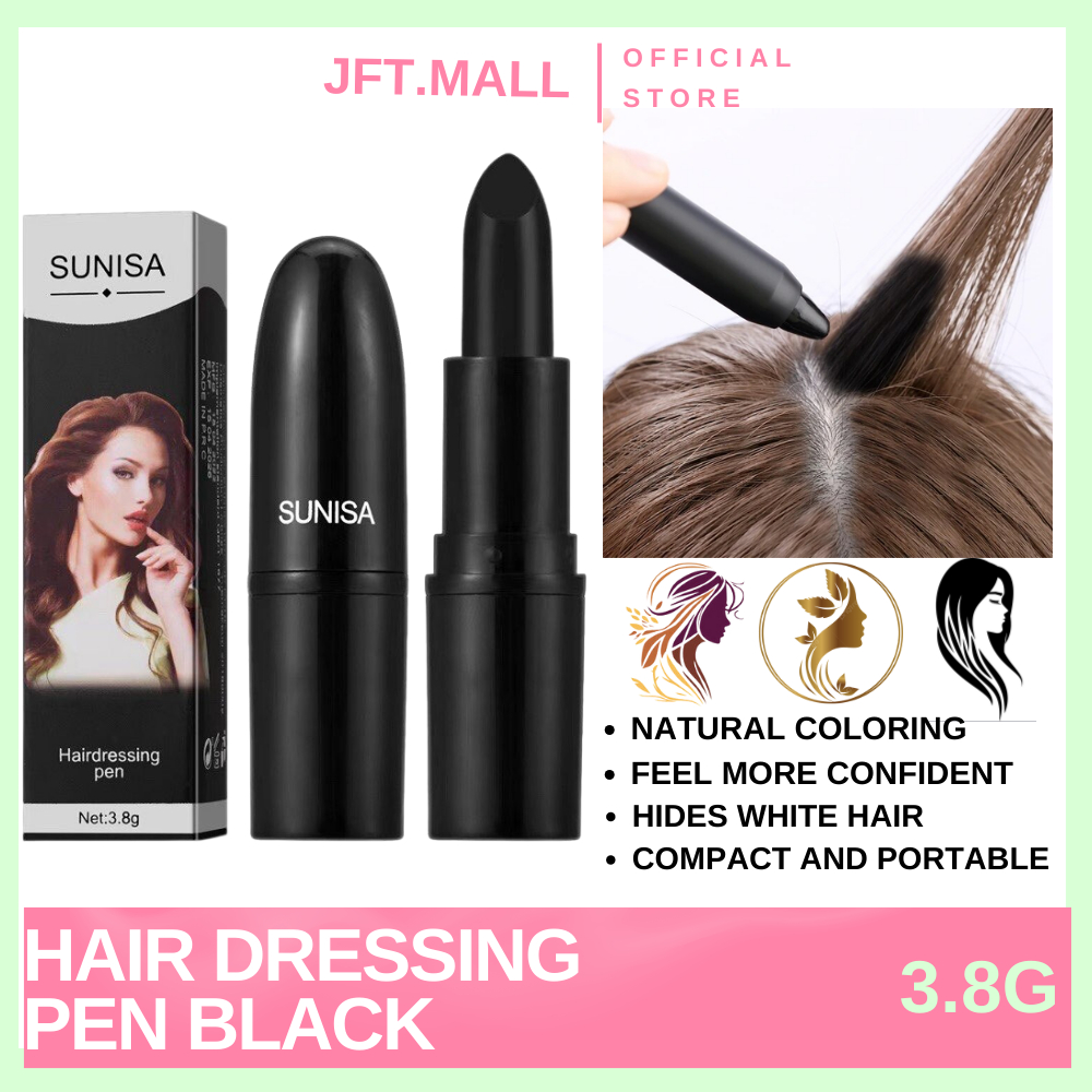 Sunisa Black Hair Dressing Pen Lipstick Shaped Hair Dressing Pen Covers ...