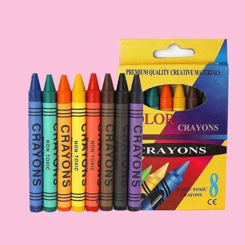 6/8/12/16/24pcs Set Generic Crayon Crayons Set Art Painting Pens ...