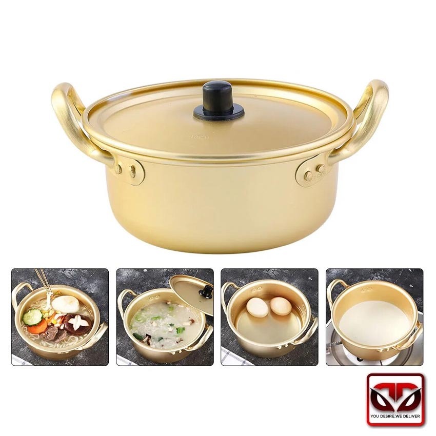 18cm Mini Soup Stainless Steel Cooking Pot | Shopee Philippines