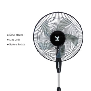 SYCAT 50W Buy 1 Take 1 Stand Fan Shakeable head Strong Wind Floor Fan ...