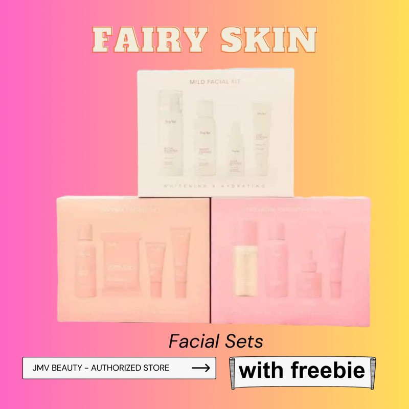 Fairy Skin Brightening Set | Facial Mild Kit | Derma Set | Shopee ...