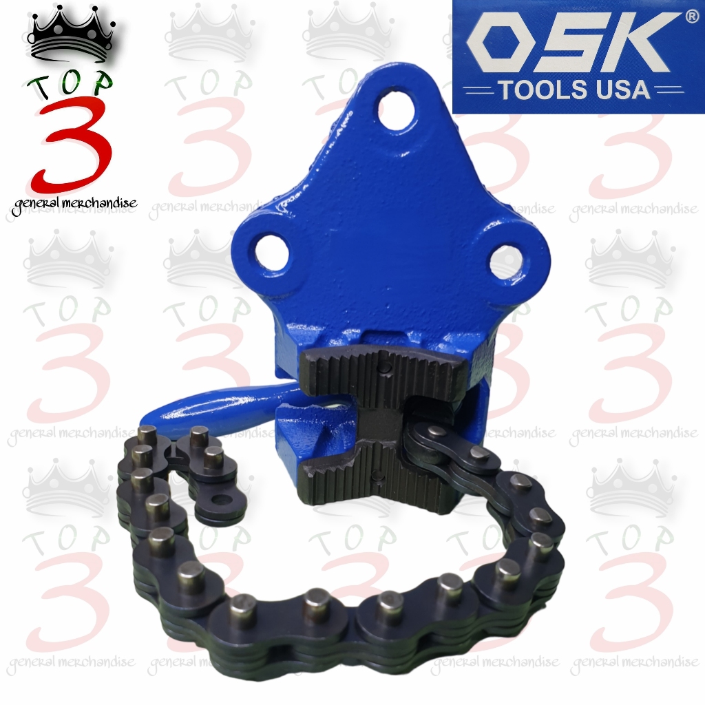 OSK Chain Tube Vise / Pipe Vise 2" | Shopee Philippines