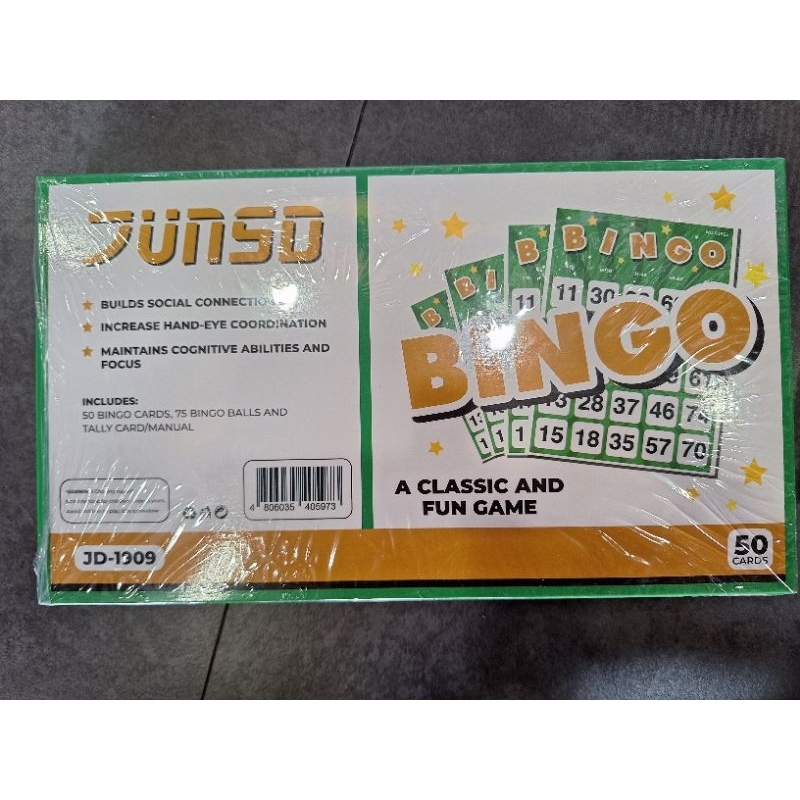 bingo set for games only | Shopee Philippines